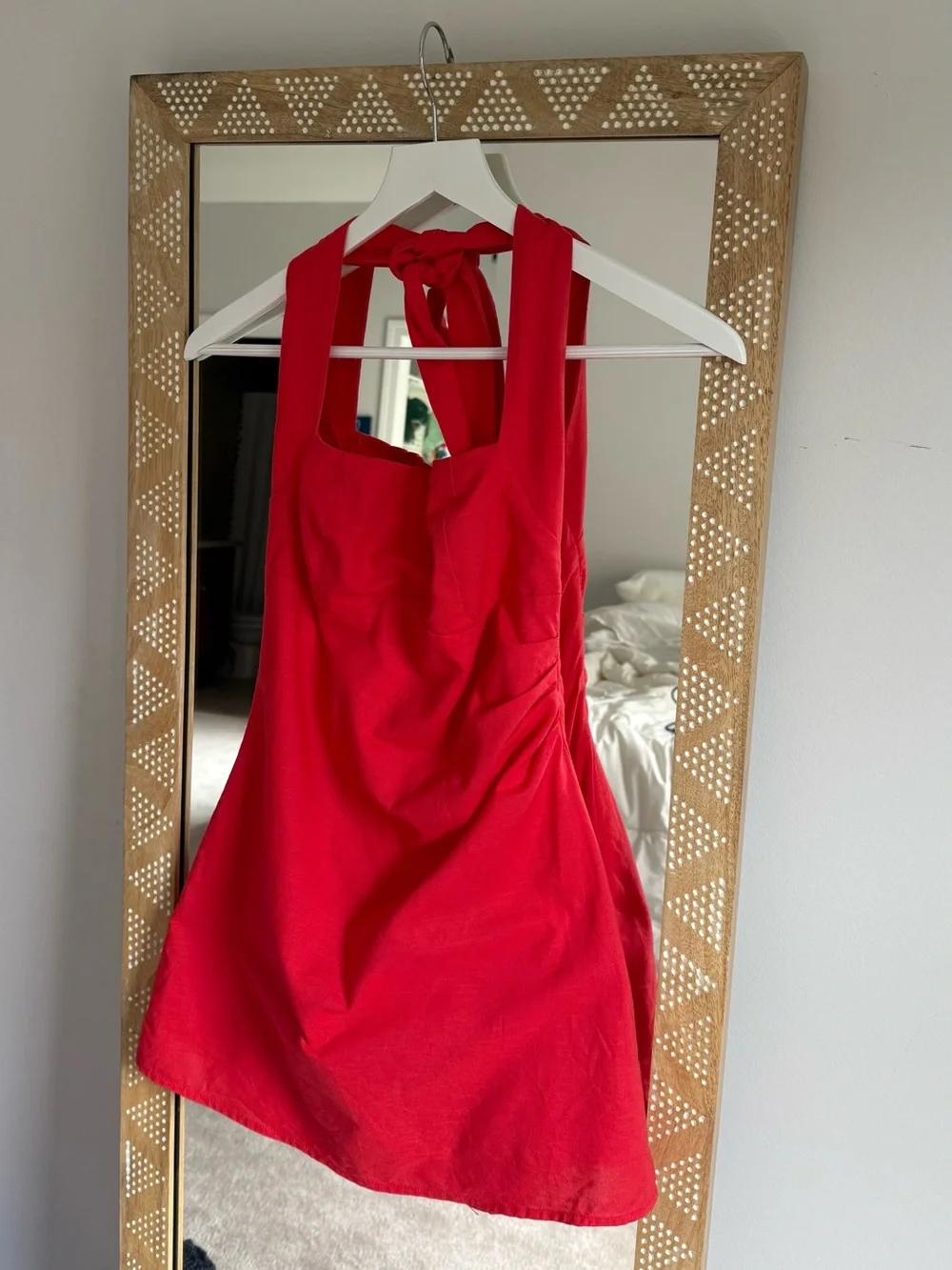 Seven Wonders | Dresses | Seven Wonders Red Halter Mini Dress | Poshmark